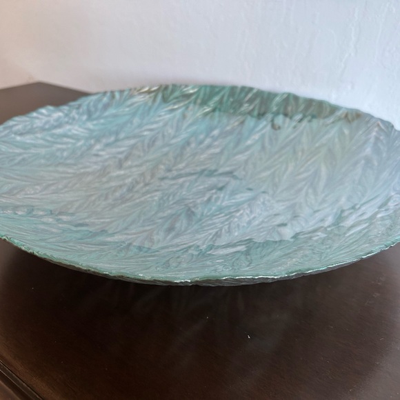 Dining | Textured Green Decorative Plate | Poshmark
